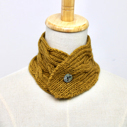 ポッサム・メリノ・シルクのネックウォーマー兼ヘアバンド ブロンズ ネックウォーマー qualityyarndownunder 通販 ...
