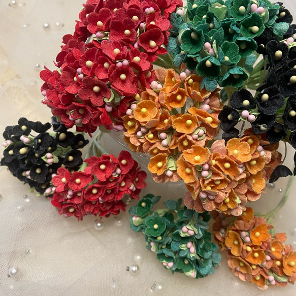 再入荷！シャビーシック＊小花ピック・4色 その他素材 A-C-HEART 通販 15839183｜Creema(クリーマ)