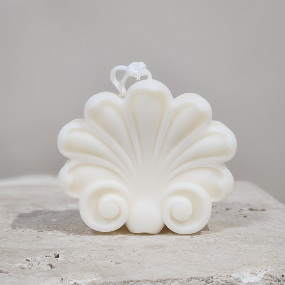 Retro Shell Relief Candle キャンドル・キャンドルホルダー Sha la la CANDLE 通販 15849321 ...