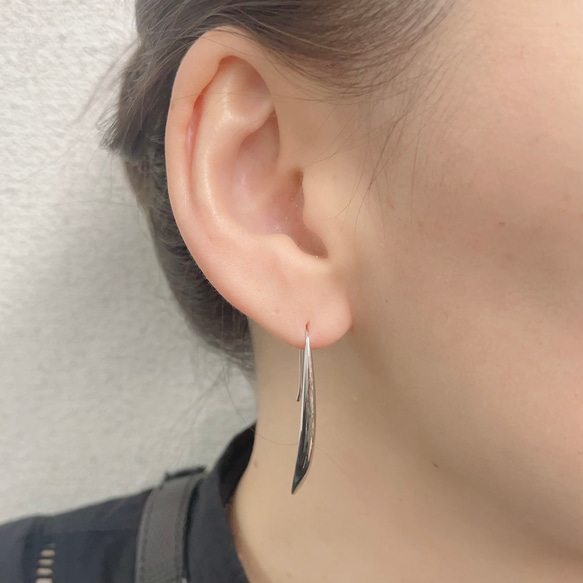 Tone pierce ⑥〖rcp-t06〗-Tone series- ピアス（フック・チェーン） RICO COLINA 通販｜Creema ...