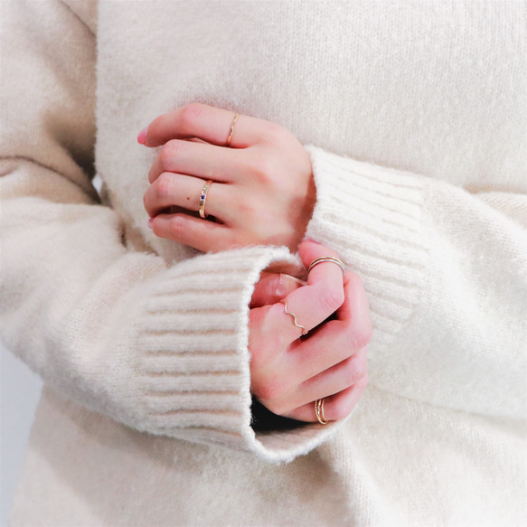 【14kgf】4mm石 35種から選べる天然石リング 1.3mmアーム／アレルギー対応・つけっぱなしok・指輪 指輪・リング Jewelry craft.sachi 通販｜Creema ...