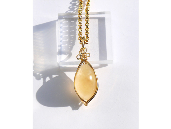 14kgf ゴールデン ザギマウンテンクリスタル ペンダント ネックレス・ペンダント Cerene 通販 15852750｜Creema(クリーマ)