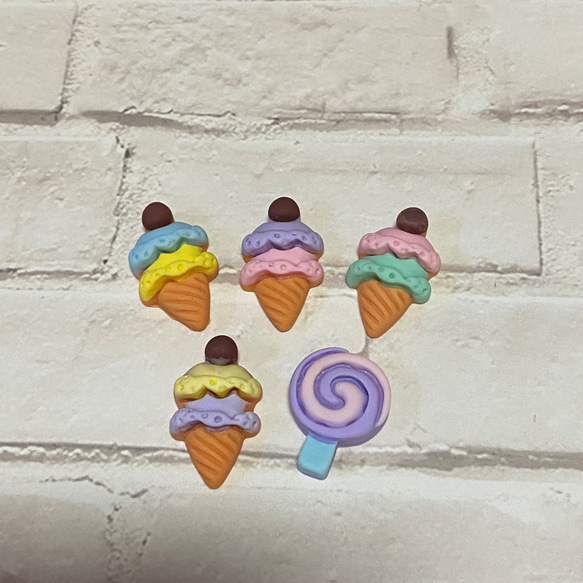 SALE☆アソートパーツ☆アイス＆キャンディパーツセット（NO.04430） デコパーツ Rainbow Drop 通販 15853222 ...