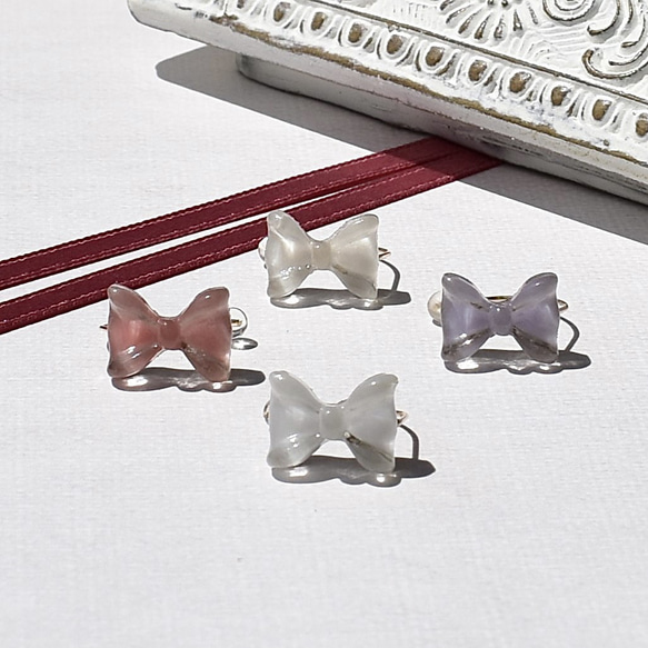 リボンのイヤーカフ S イヤーカフ Ruphatika 通販 15868016｜Creema(クリーマ)