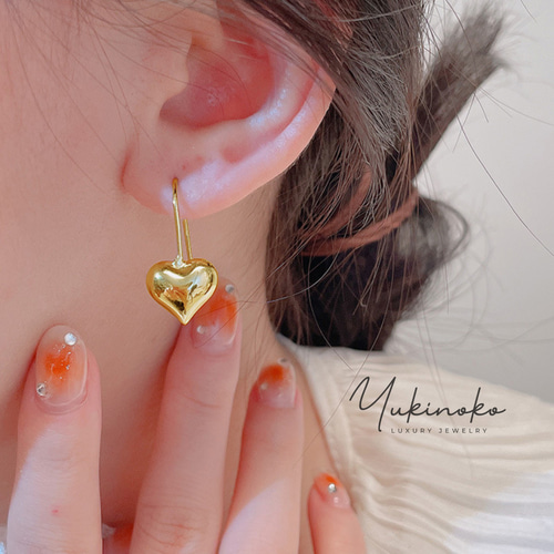 princess with heart ぷっくり ハートが可愛い フックタイプ princess with heart ぷっくり ハートが可愛い フックタイプ