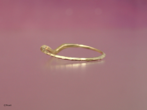 ピッコリーノ シーガル リング（K10 ダイヤモンド） Creema限定 指輪・リング Nosri〔ノスリ〕 通販 15884160｜Creema(クリーマ)