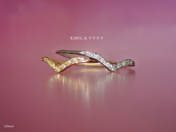 ピッコリーノ シーガル リング（K10 ダイヤモンド） Creema限定 指輪・リング Nosri〔ノスリ〕 通販 15884160｜Creema(クリーマ)