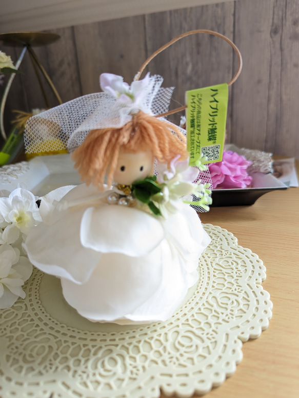 ずっと消臭してくれる フレアローズのポーリン♡ベル アートフラワー 花夢 通販｜Creema(クリーマ) 15891686