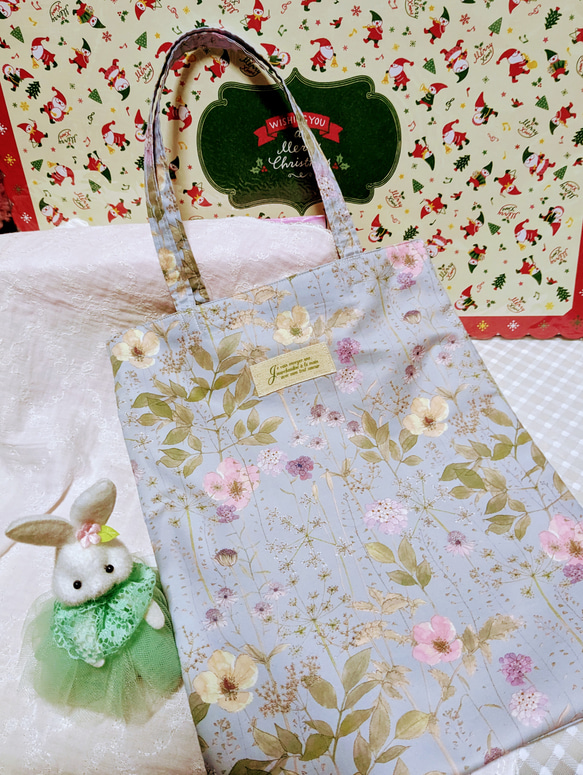 ショルダー紐のトートバッグ「リバティプリント」 トートバッグ アンジェリカ ガーランド ハンドメイド 通販 15895252｜Creema(クリーマ)