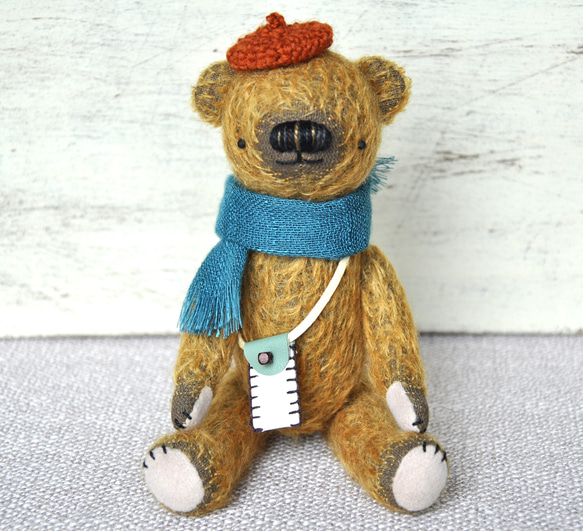 Léon（teddy bear） ぬいぐるみ hopping5bears 通販 15895387｜Creema(クリーマ)