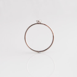 大人の華奢リング Pt900非加熱ピンクダイヤモンド NO.2 華奢 オーダー 受注生産 指輪・リング ConoCoro 通販｜Creema ...