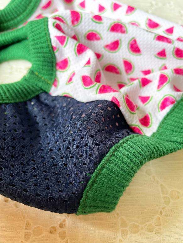 3S〜SS ️接触冷感スイカ柄 ️お腹メッシュ ️タンクトップ ペット服・アクセサリー HAPPINESS 通販 15905532 ...