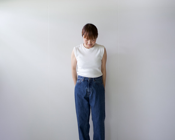 heavy fries cotton/tank top /off white カットソー FRECKLE 通販 15911010｜Creema(クリーマ)