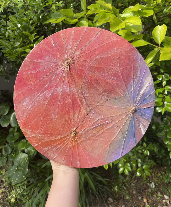 【1点もの】蓮の葉パネル Happy Spring (30cm) 立体・オブジェ Aic0tt 通販 15914663｜Creema(クリーマ)