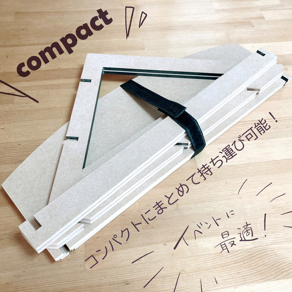 【幅40】ハンドメイド イベント什器【分解可】 棚・シェルフ・ラック ワークショップさんれっど 通販 15919298｜Creema(クリーマ)