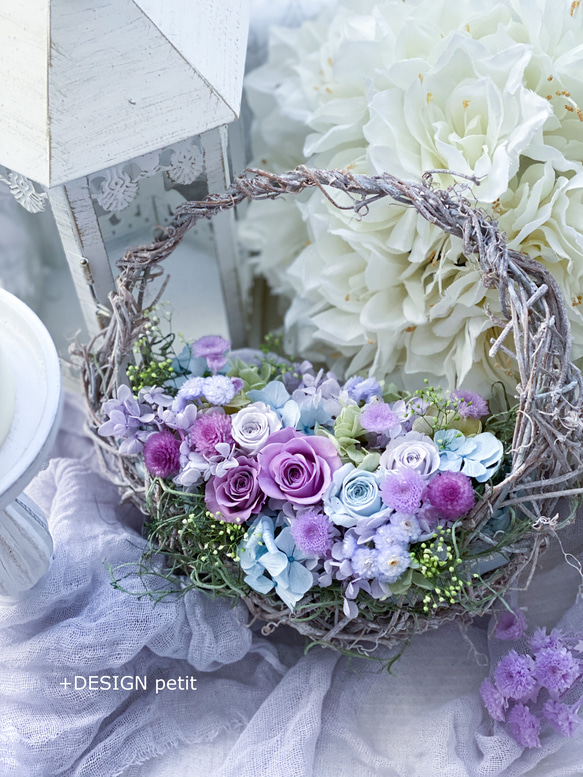 ++五月雨のバックリース++ リース +DESIGN petit 通販 15924355｜Creema(クリーマ)