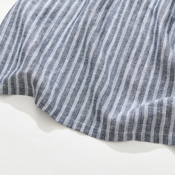 さっと着られて快適！リネン100％ ストライプ ワンピース 半袖 230514-1 ワンピース fall-in&co(talent) 通販 ...