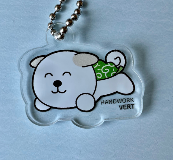 ⭐︎柴ワンコキーホルダー・スーパーワン白柴⭐︎ はんどわーくべ〜るオリジナル その他雑貨 はんどわーくべーる 通販 15946157 ...
