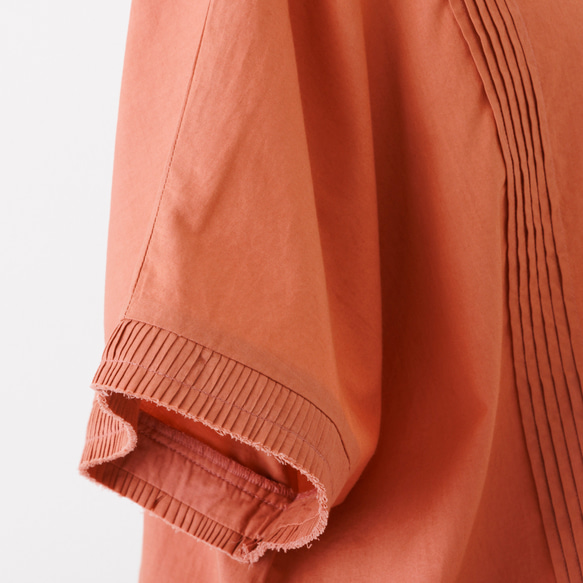 HAND PLEATS TUCK BLOUSE チュニック T_tree 通販 15949948｜Creema(クリーマ)