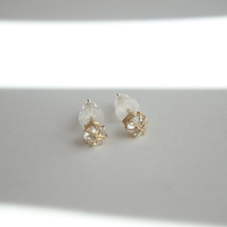 muni mini ピアス（スタッド・一粒） kiwi 通販｜Creema(クリーマ) 15954228