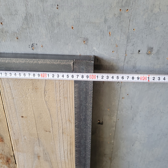 天板 足場板 古材 食卓テーブル 長方形 北欧 ヴィンテージ 黒皮 アイアン おしゃれ 無骨 カフェ風 カフェ ダイニングテーブル T製さく所 ...