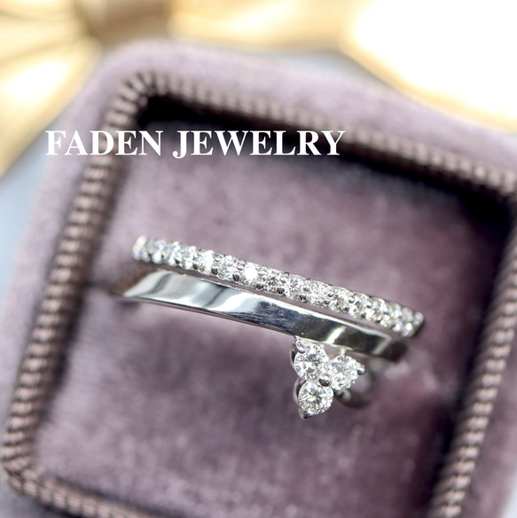 Pt900 ダイヤモンドリング D0.30ct 指輪・リング FADEN JEWELRY 通販 15968439｜Creema(クリーマ)