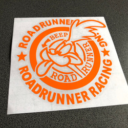 road runner Racing 丸 ロードランナー ステッカー 左向き【カラー選択可】 送料無料♪ その他アート korokoro 通販 ...
