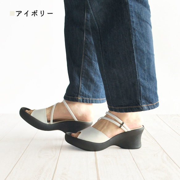 アシンメトリーストラップサンダル 2way 7cmヒール RegettaCanoe -リゲッタカヌー-CJFH-807a サンダル リゲッタ ...