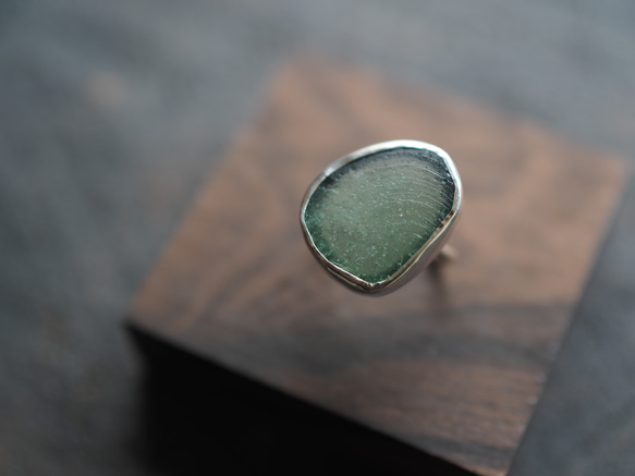 roman glass silver ring (tayutau) 指輪・リング Luciente 通販｜Creema(クリーマ) 16047666