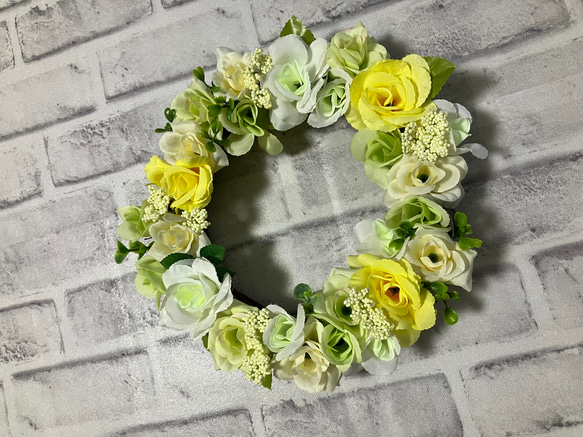 イエローローズのリース リース ryklily 通販｜Creema(クリーマ) 16054940