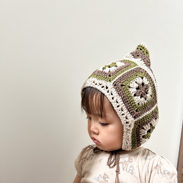 専用です！みもこなボンネット 【受注制作】 帽子(ベビー・キッズ) mimo.cona 通販 16074319｜Creema(クリーマ)