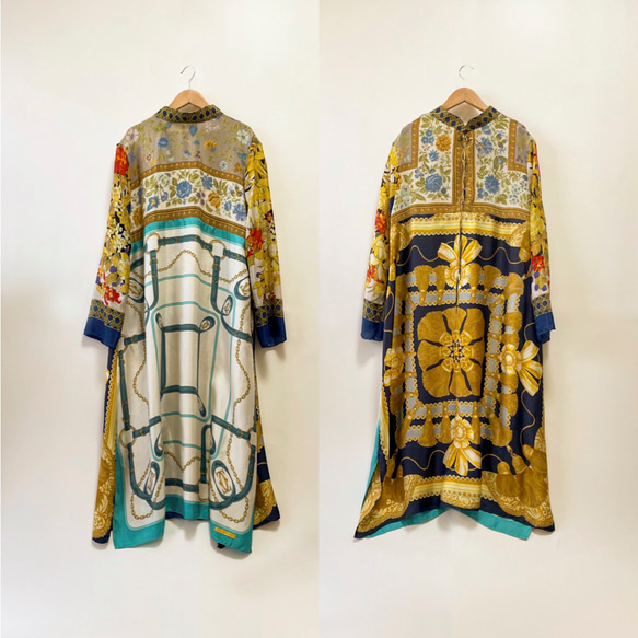 VINTAGE SCARF DRESS ＃009 ワンピース FUCCA 通販｜Creema(クリーマ)