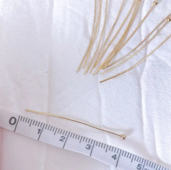 高品質 14kgf 丸ピン 0.5mm ️ 40mm 10本 金具・チェーン simplemade 素材販売 通販 16099200｜Creema(クリーマ)