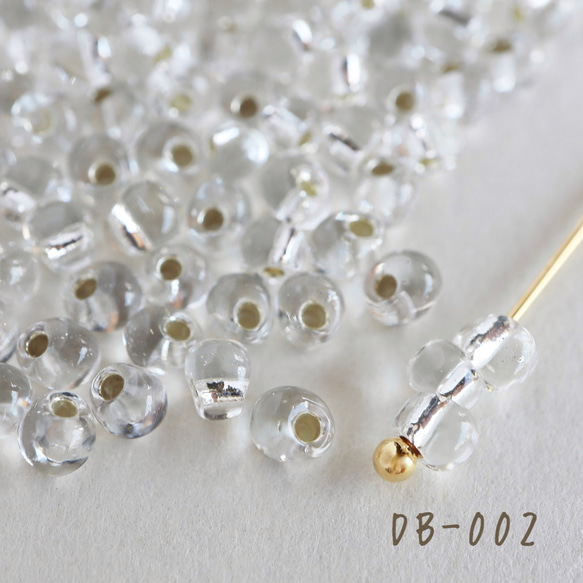 DB-002 国産 ドロップ シードビーズ 10g ビーズ Starie 通販 16100002｜Creema(クリーマ)