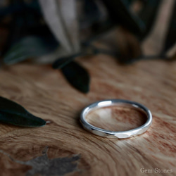 【silver ring】Attrait Deux シルバーリング シルバー 950 槌目 プレゼントにも 指輪・リング JEWEL YOKO 通販 16113458｜Creema(クリーマ)