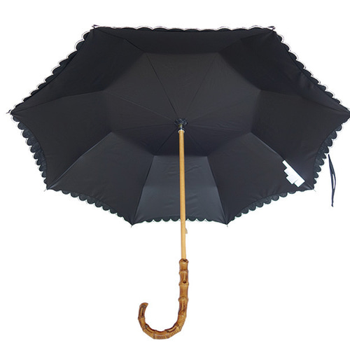 CLASSICO 完全遮光 ネコ 刺繍 晴雨兼用 遮光100% 日傘 かわず CLASSICO 完全遮光 ネコ 刺繍 晴雨兼用 遮光100% 日傘 かわず