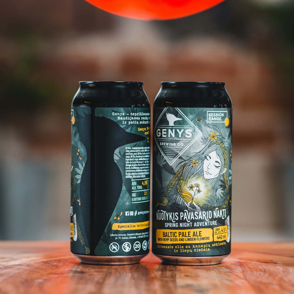 Genys Brewing 北欧リトアニア産クラフトビール6本セット（3種類*2本ずつ）440ml クラフトビール・地ビール Svente ...