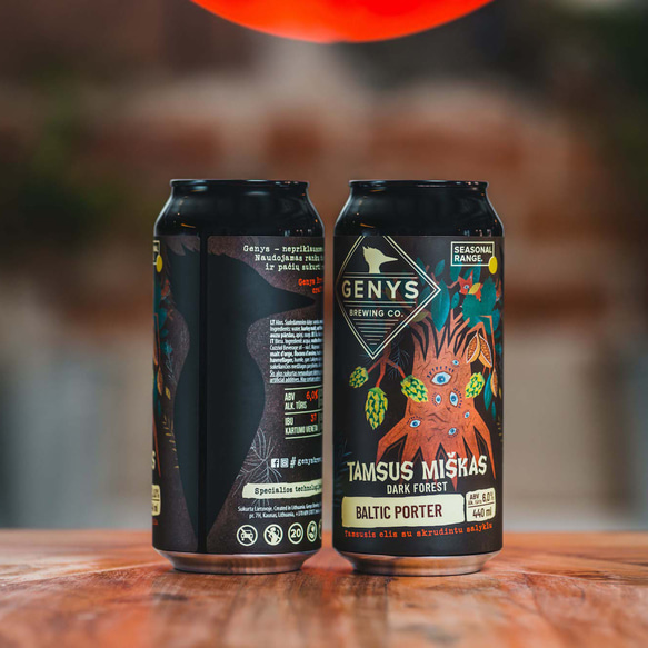 Genys Brewing 北欧リトアニア産クラフトビール6本セット（3種類*2本ずつ）440ml クラフトビール・地ビール Svente ...