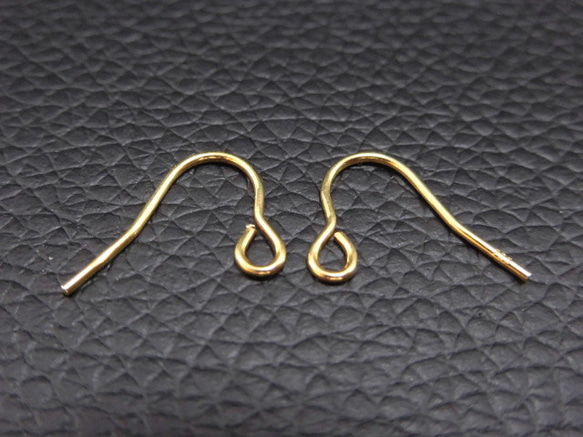【Silver925 18KGP】 ピアスフック1ペア K18 金具・チェーン KAZEYA－かぜやー 通販 16124609｜Creema(クリーマ)