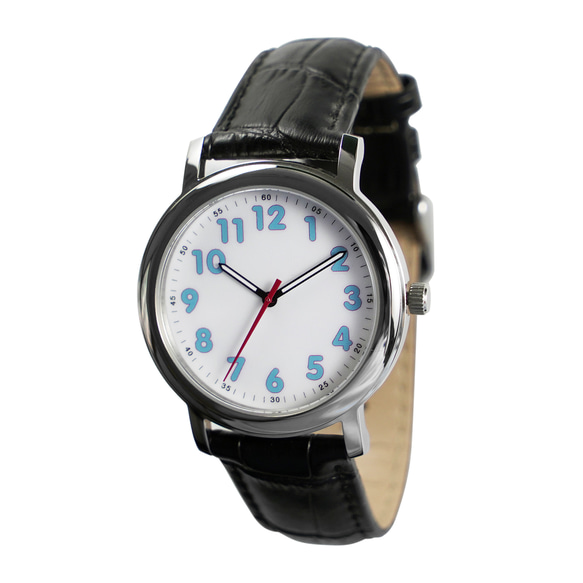 Easy Read Watch Blue Numbers Easy Reader 世界中送料無料 腕時計 namelesswatch 通販 ...