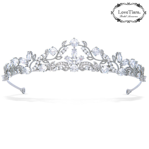 フローラルトレリスジルコニアティアラ RT-45|花嫁 結婚式 挙式 フローラルトレリスジルコニアティアラ RT-45|花嫁 結婚式 挙式