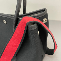 再販！牛革×canvas トートバックM ブラック トートバッグ Ha-chi☆ 通販 16179376｜Creema(クリーマ)