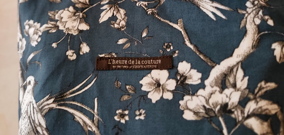 鳥と花のミニバッグ♪～STOF～ ショルダーバッグ petit bonheur 通販 16193812｜Creema(クリーマ) ハンドメイド ...