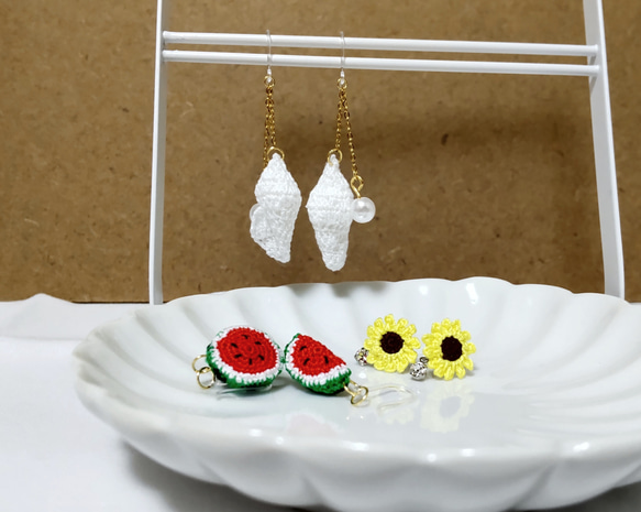 Creema限定 夏の福袋2023 ピアス、イヤリング選べる3点セット ピアス（その他） ma-ko0403 通販｜Creema(クリーマ)