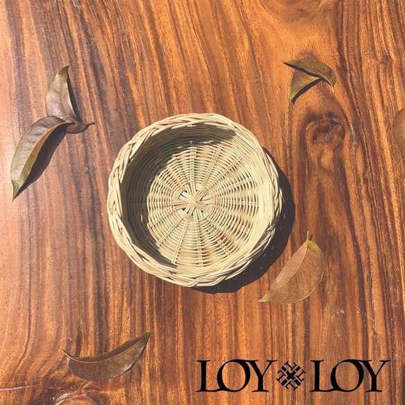 【フェアトレード商品】ラウンドトレー〈フチありSサイズ〉 その他ケース LOYLOY 通販｜Creema(クリーマ) 16227331