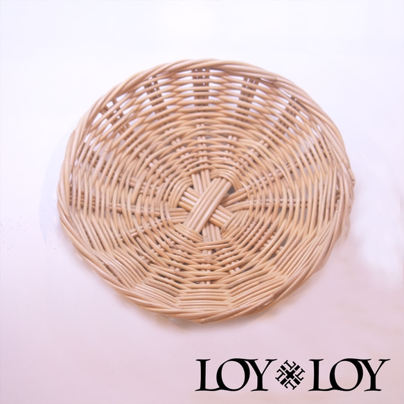 【フェアトレード商品】ラウンドトレー〈Sサイズ〉 その他ケース LOYLOY 通販｜Creema(クリーマ) 16234361