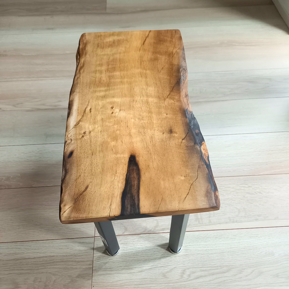 サイドテーブル 古材 無垢材 黒柿 サイドテーブル renew+ 通販 16255401｜Creema(クリーマ)