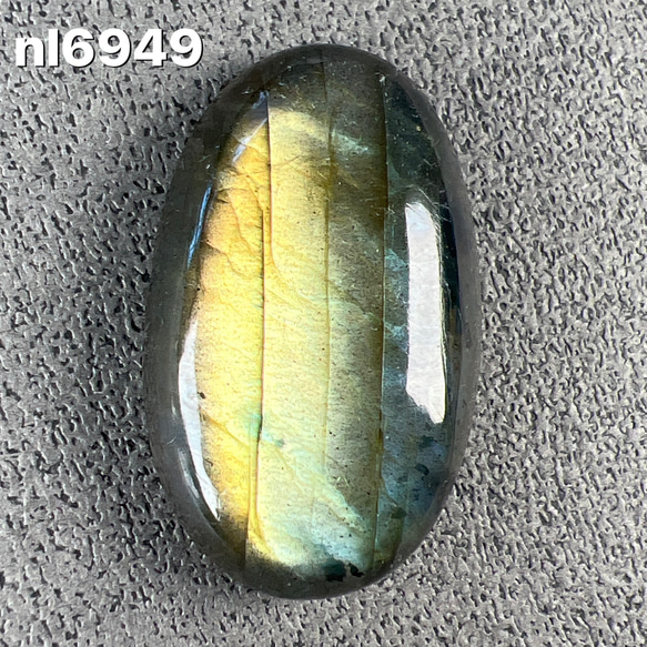 ラブラドライト 3Aクラス 29ミリ ルース nl6949 天然石 pinky 通販 16271102｜Creema(クリーマ)