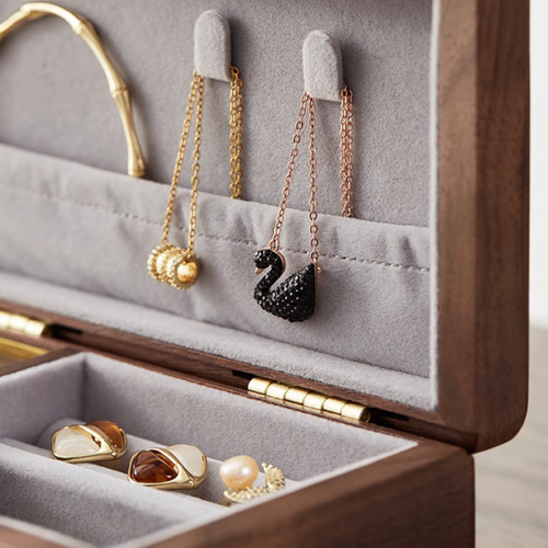 天然木のオルゴール メモリケース アクセサリー収納 リング 天然木のオルゴール メモリケース アクセサリー収納 リング