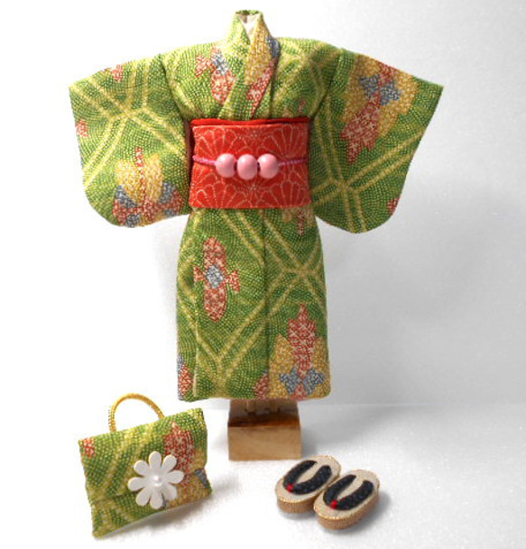 ミニチュア 和装 着物姿 置物 その他インテリア雑貨 わつづり 結衣 通販｜Creema(クリーマ) 16300941